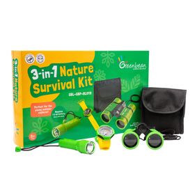 Edu-Science Nature & Ecosystem Science - Nature Survival Kit 3 in 1 ...