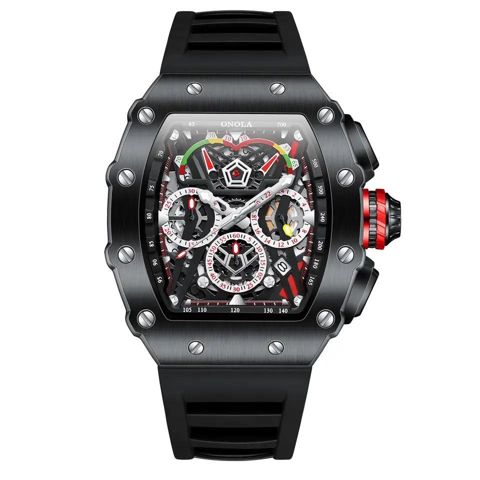 Onola McLaren Dial Luxury Designer Watch for Men - Richard Mille Homage ...
