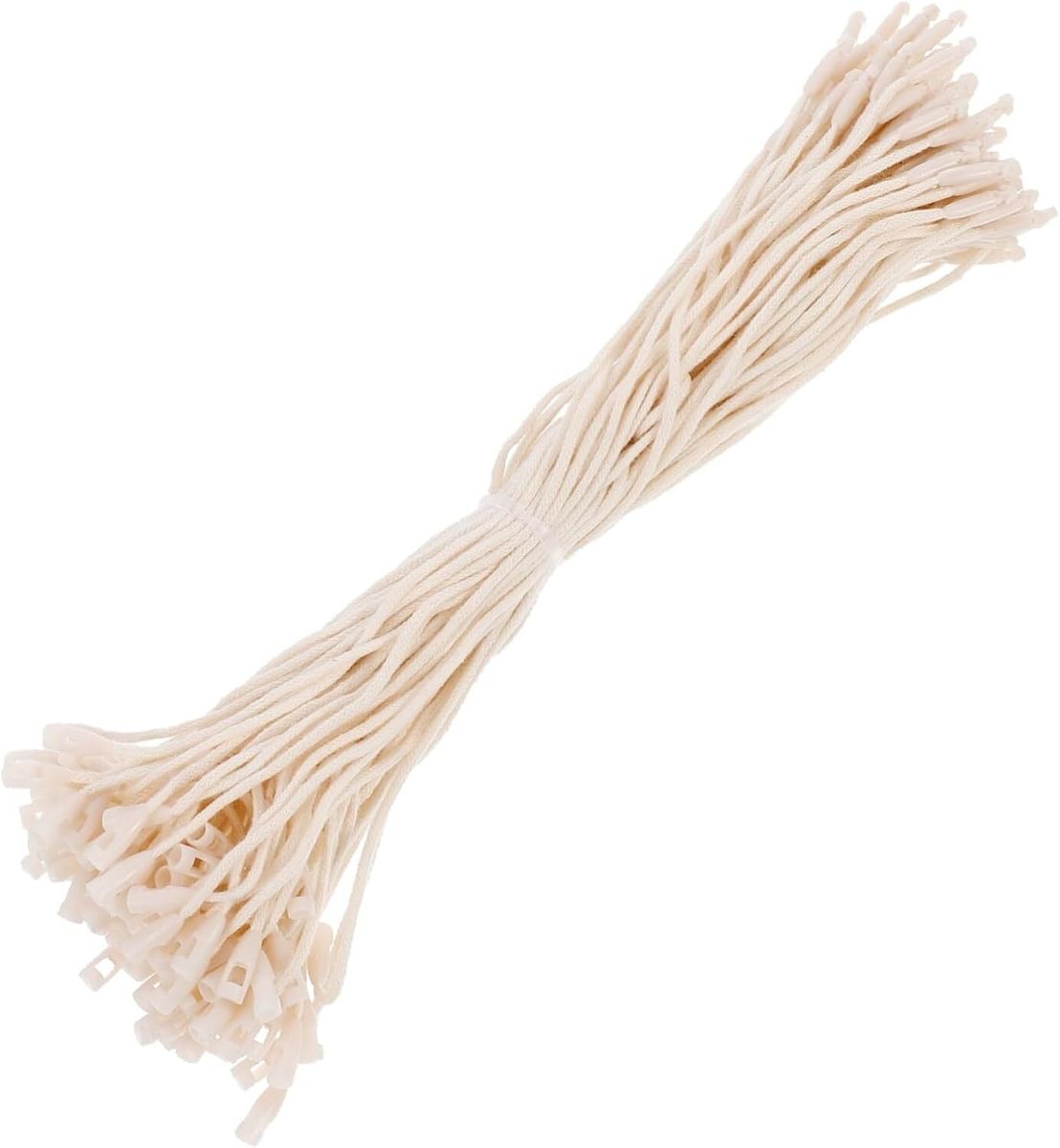1000 Pcs Cotton Tag Fastener String Security Loop Ropes Hanging Tag ...