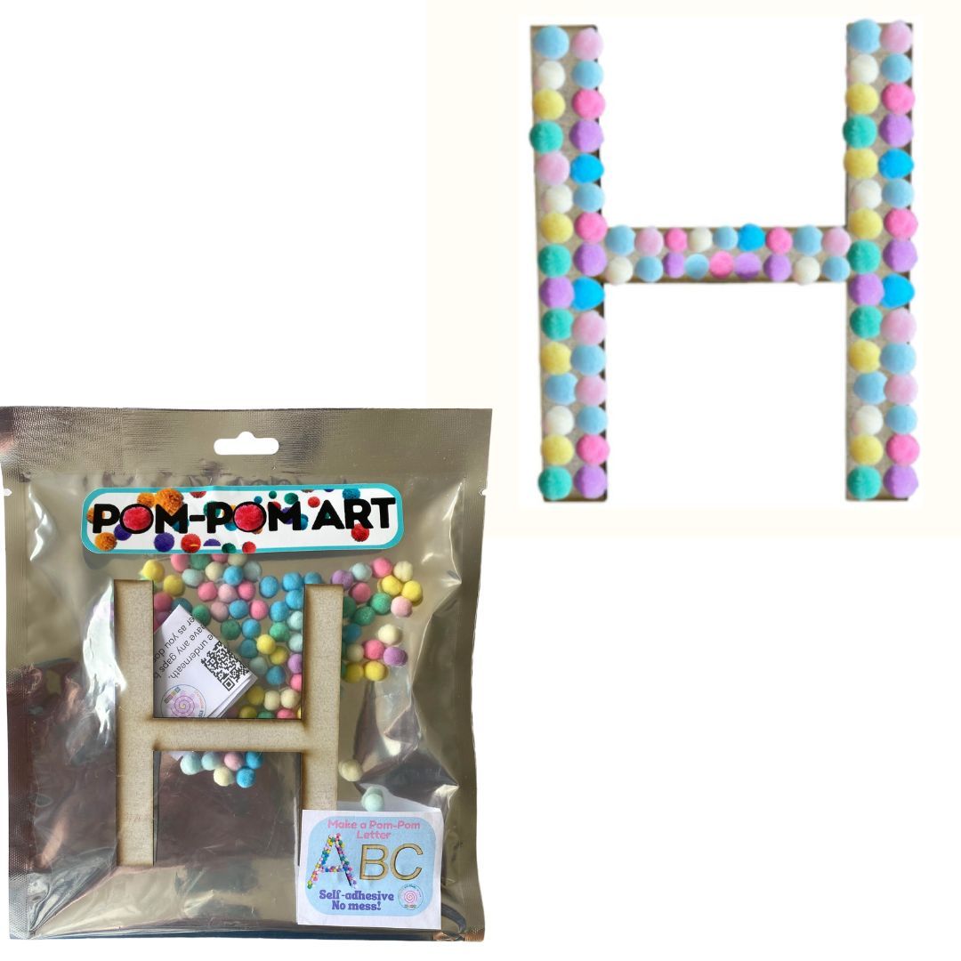 Alphabet Pom Pom Art - Letter H | Shop Today. Get it Tomorrow ...