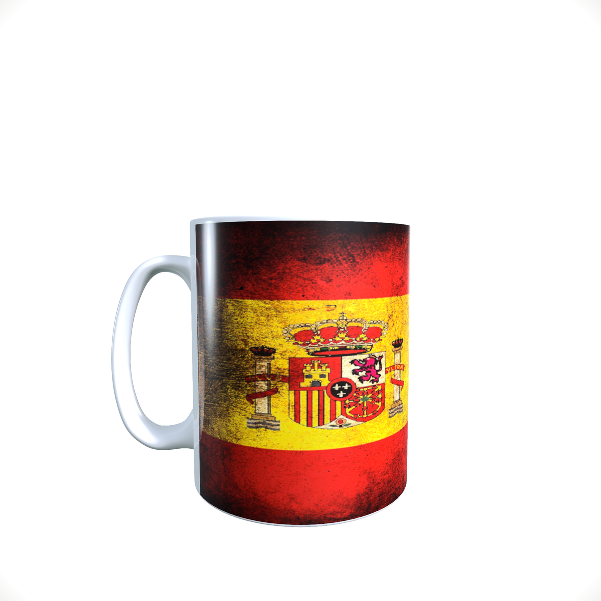 Spain - Ragged Flag - Coffee Mug | Shop Today. Get it Tomorrow ...