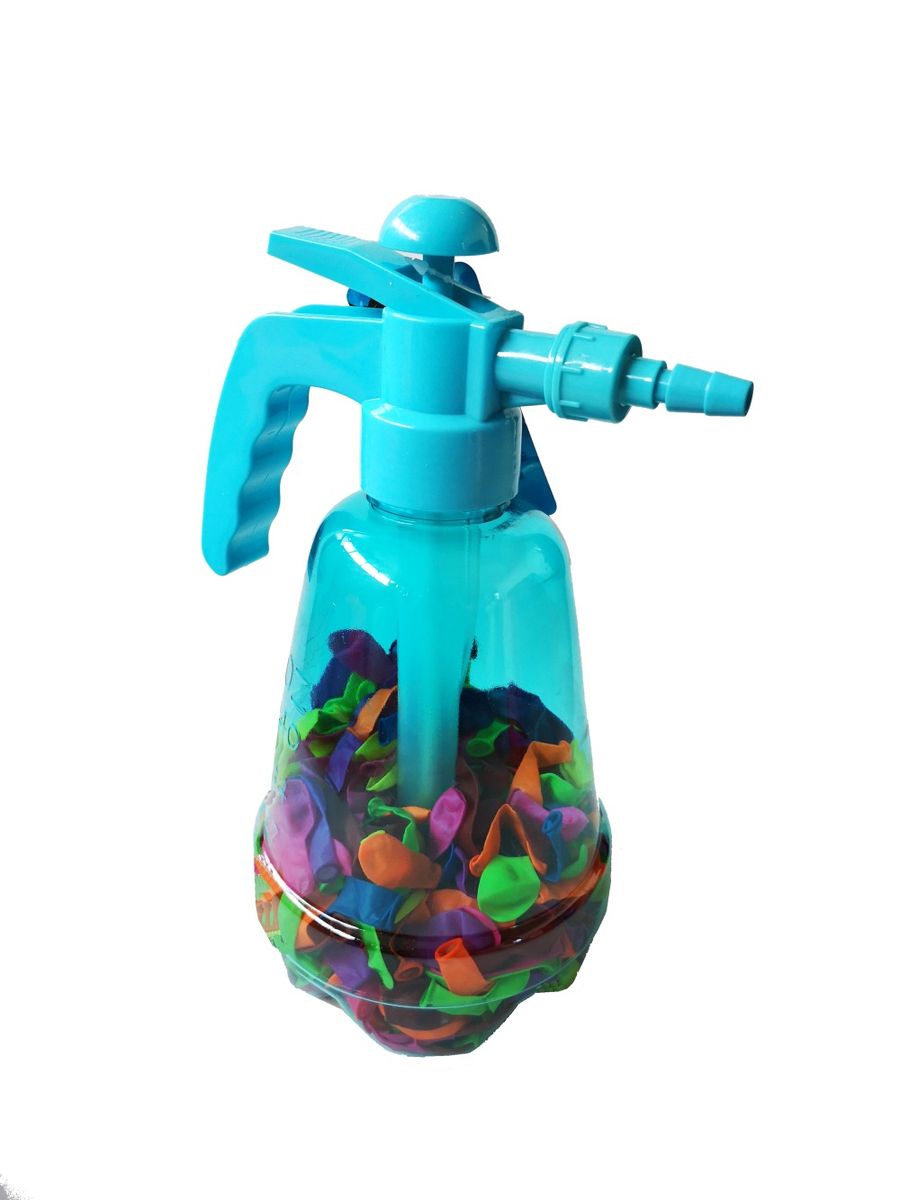 Water Balloon Pump and 500 Mini Water balloons - Assorted Colours ...