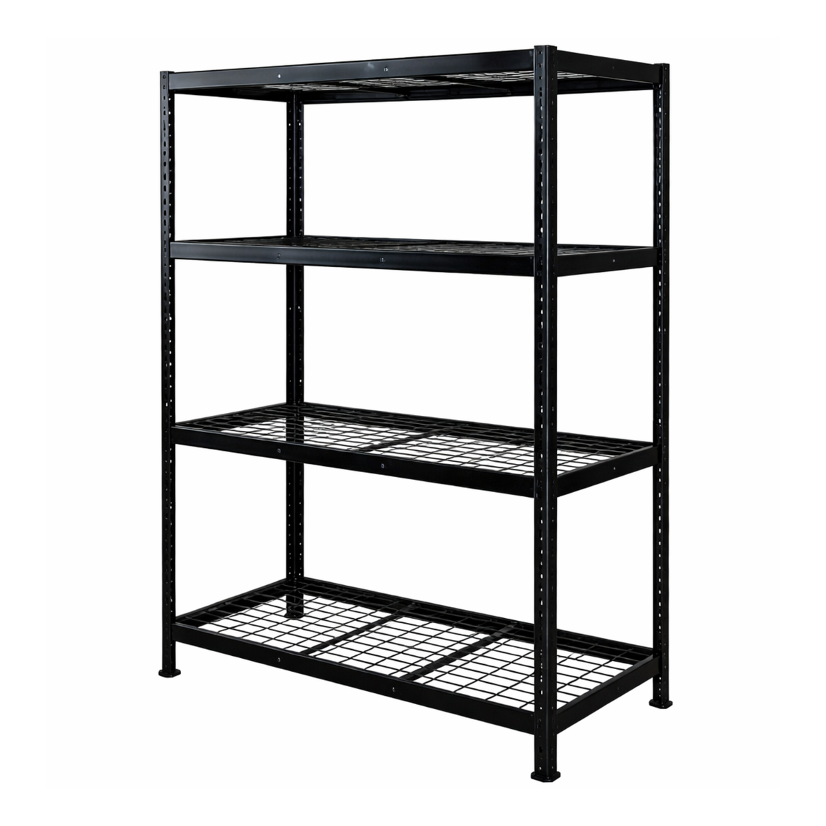 Anchor 4-Tier Wire Mesh Shelving 180×120×54 cm | 350 kg | 1400 kg Total ...