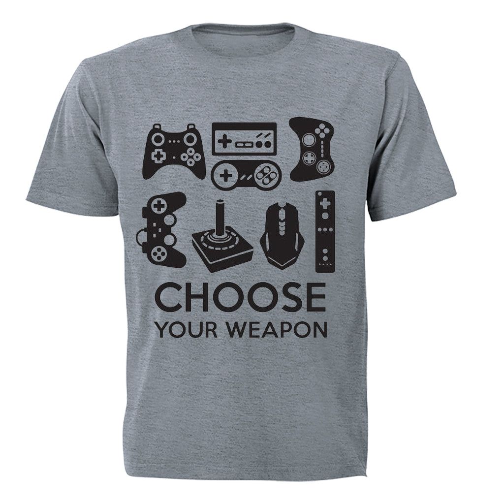 Choose Your Weapon - Gamer - Kids T-Shirt | Shop Today. Get it Tomorrow ... Choose Your Weapon - Gamer - Kids T-Shirt | Shop Today. Get it Tomorrow ...