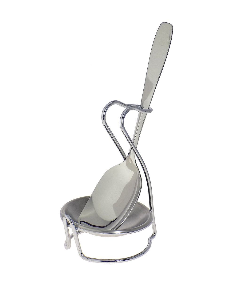 Elegant Single Spoon Rest Steel Plus Square Multi Serving Spoon - Combo ...