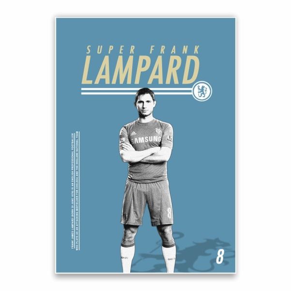 Super Frank Lampard Poster - A1 | Shop Today. Get it Tomorrow ...