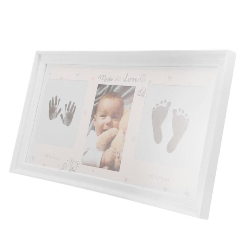 Newborn Footprint Infant Picture Frames Manual Set | Shop Today. Get it ...