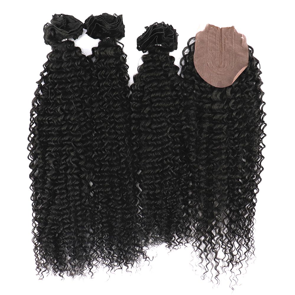 Magic Curly Hair All In One Pack With Closure On 18"20"22" New Doki ...