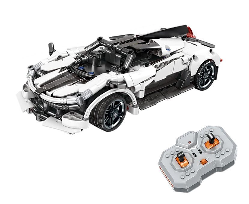 415 Pcs Remote Control Racing Car For Boys Ages 6+, DIY Assembly -B5276 ...