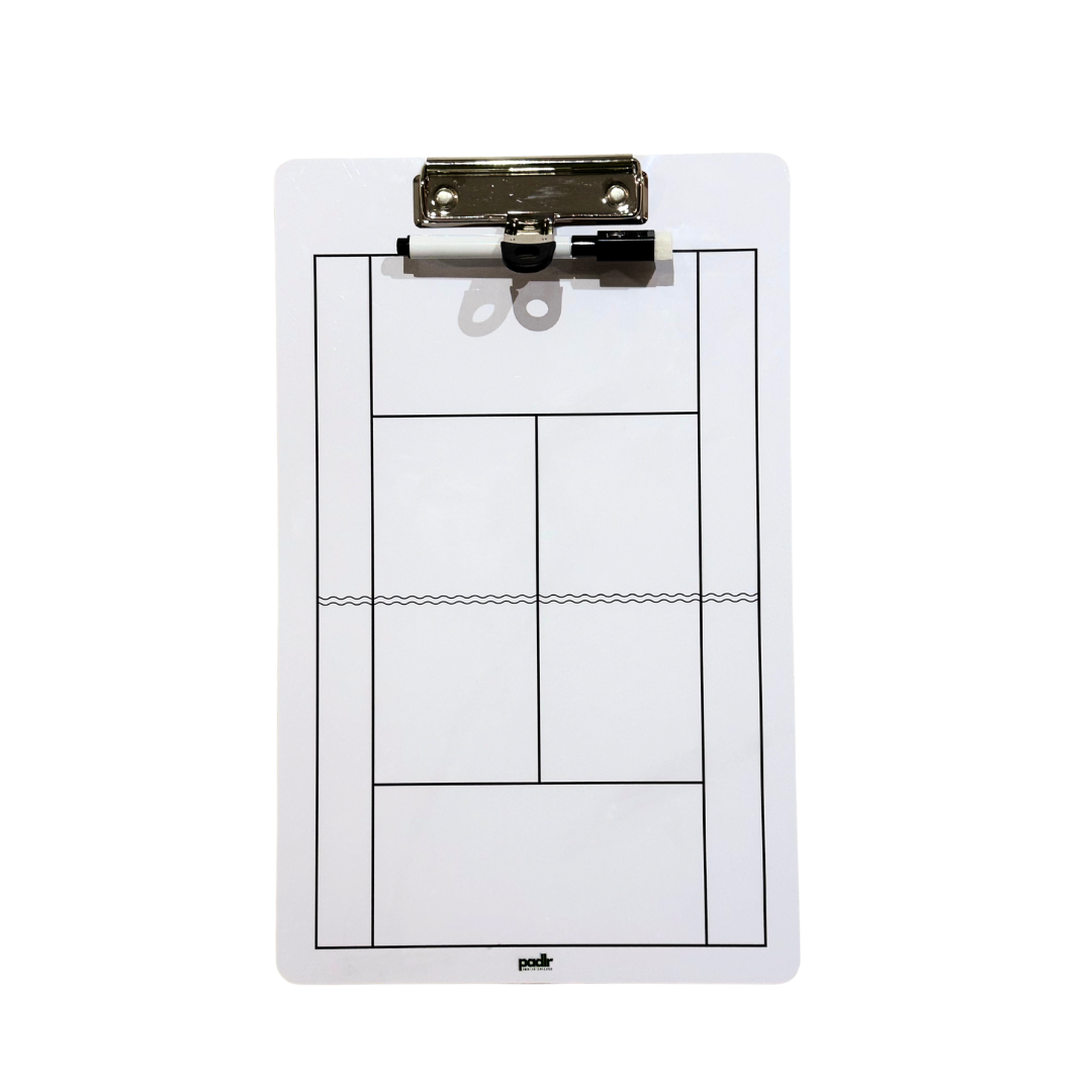 Padlr Sports Science Dual-Sided Padel & Tennis Tactical Coaching Board ...