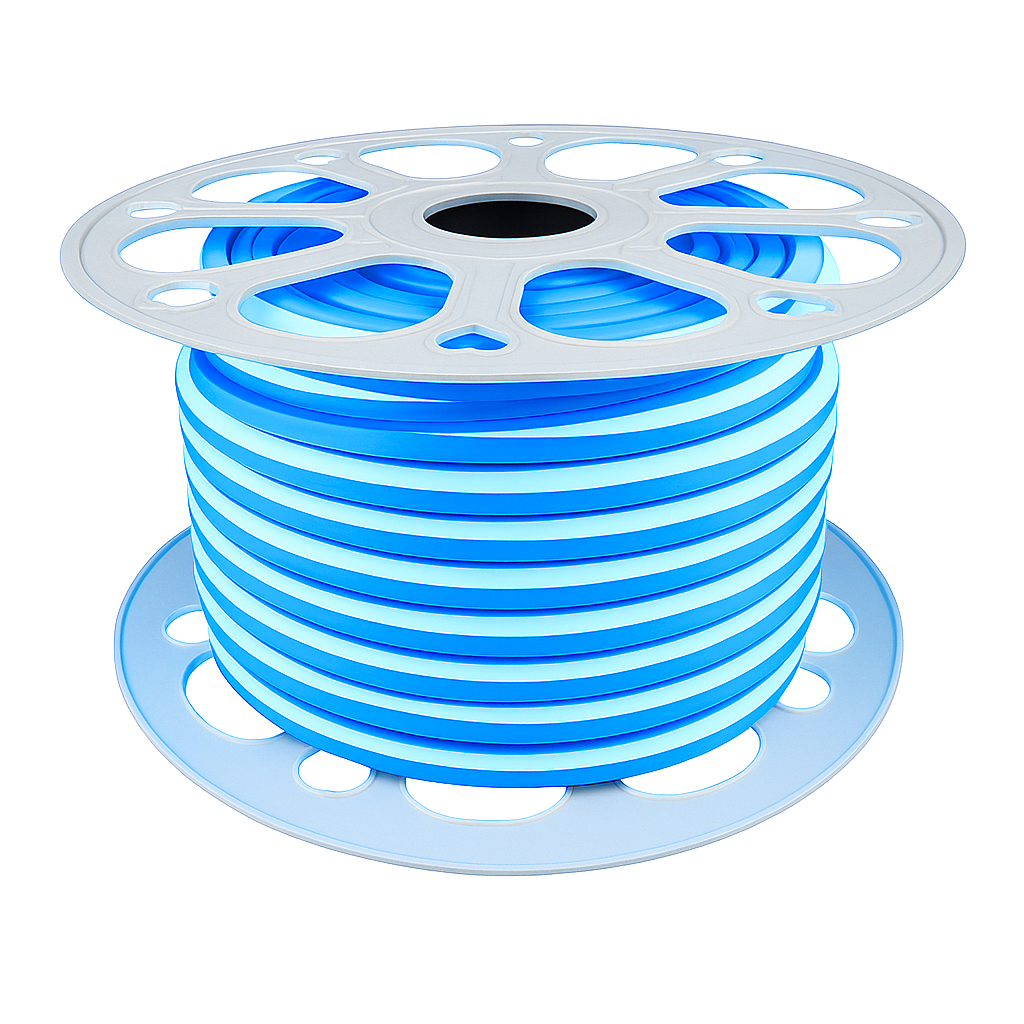 Blue LED Neon Strip - 220V 100M Cuttable Rope Light | Shop Today. Get ...