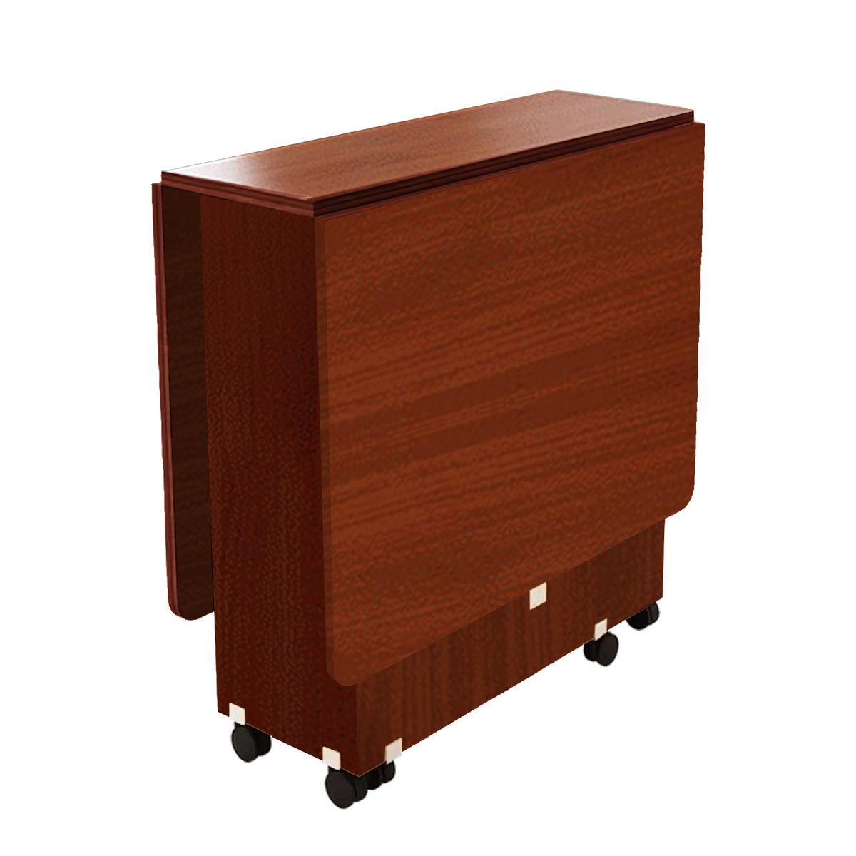 Decor Drop Leaf Folding Dining Table Movable Extendable Table with ...