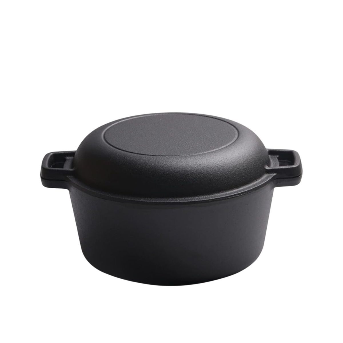 Synergy360 26cm Cast Iron Pot with Lid - Durable, Versatile Cookware ...