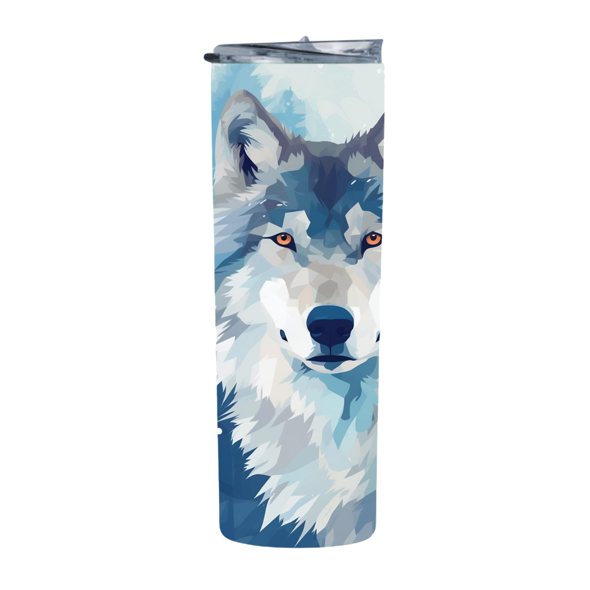 Front facing Winter Wolf 4 20 Oz Straight Skinny Tumbler 217 | Shop ...