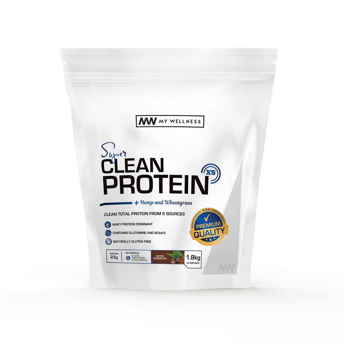 My Wellness Super Clean Protein X5 Chocolate 1.8kg | Shop Today. Get it ...
