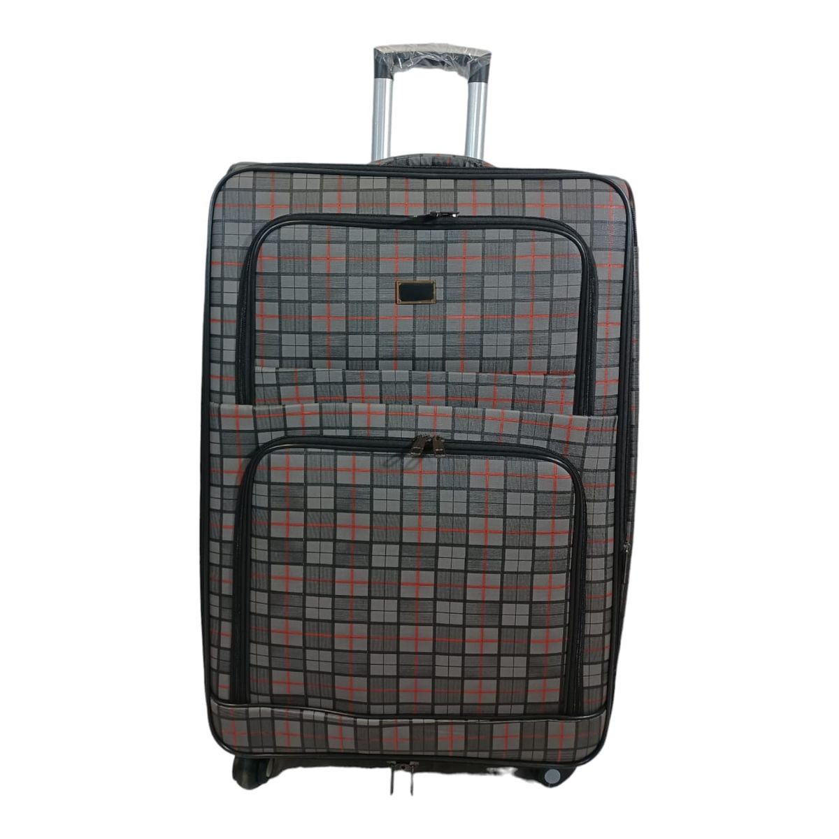 Trolley 1-Piece Travel Luggage Spinner - Fabric - Grey | Shop Today ...