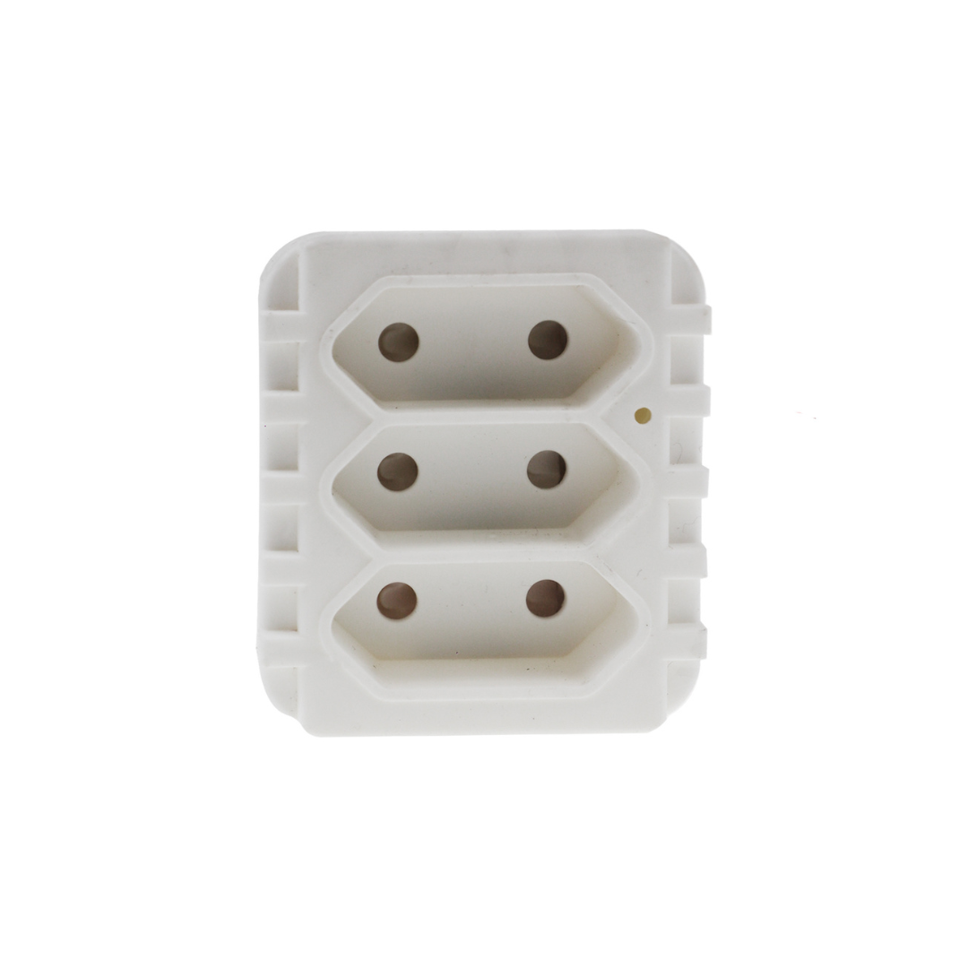 Plug Adaptor - Sleek White - 3 x 5A | Shop Today. Get it Tomorrow ...