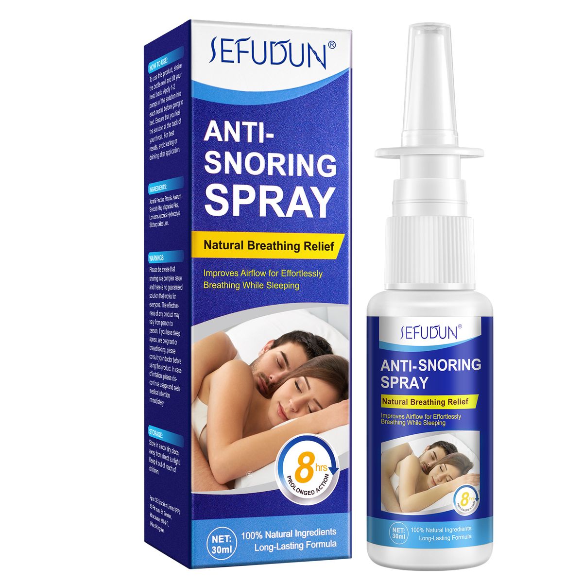 Anti Snoring Spray - Natural Breathing Relief-Improves Airflow | Shop ...