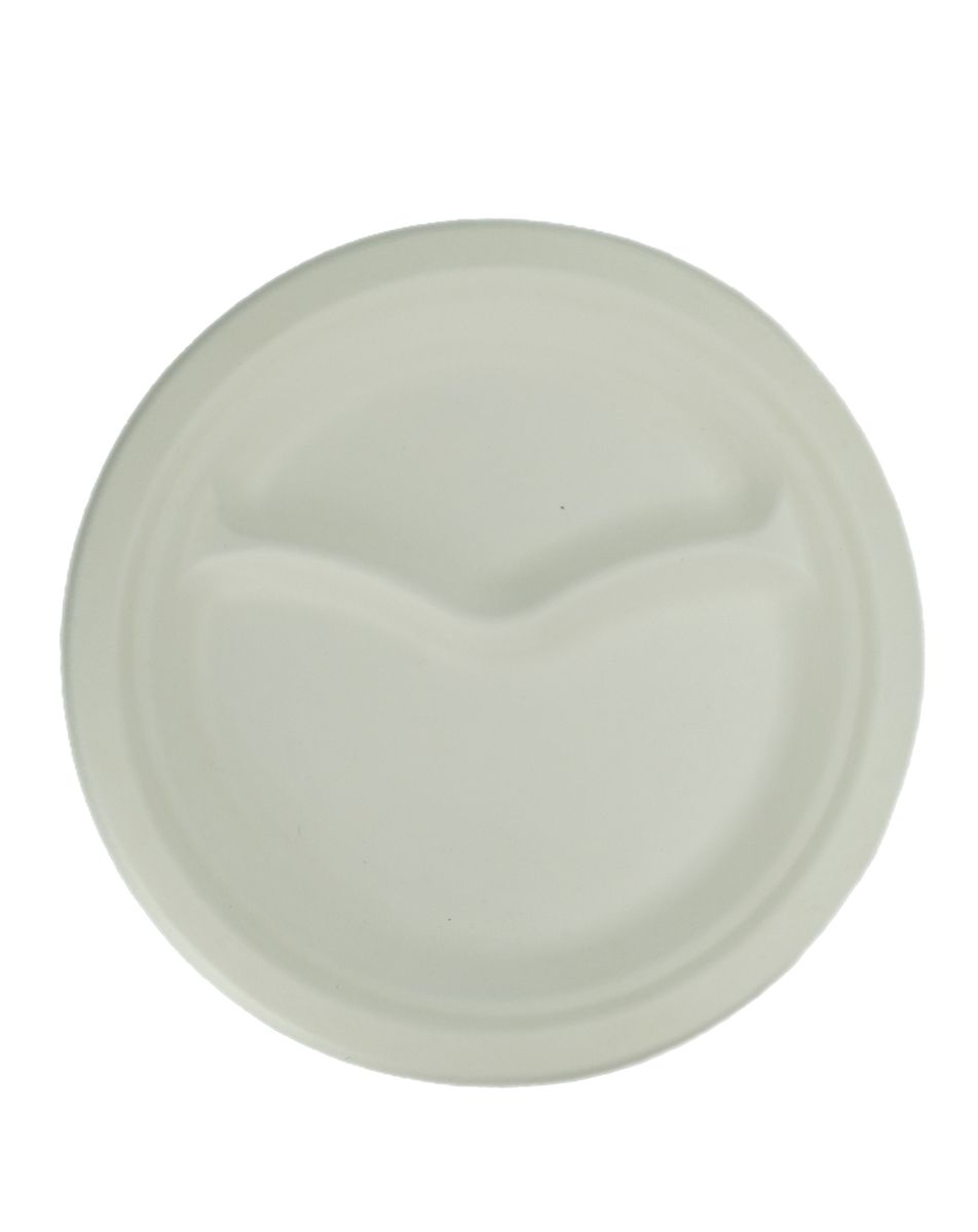 Healthy Life Sugarcane 2 Division Plate - 15cm - Pack of 50 | Shop ...