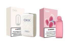 OKK Pure White Cross Vape Device with 30mg Strawberry Ice Cartridge | Shop Today. Get it ...