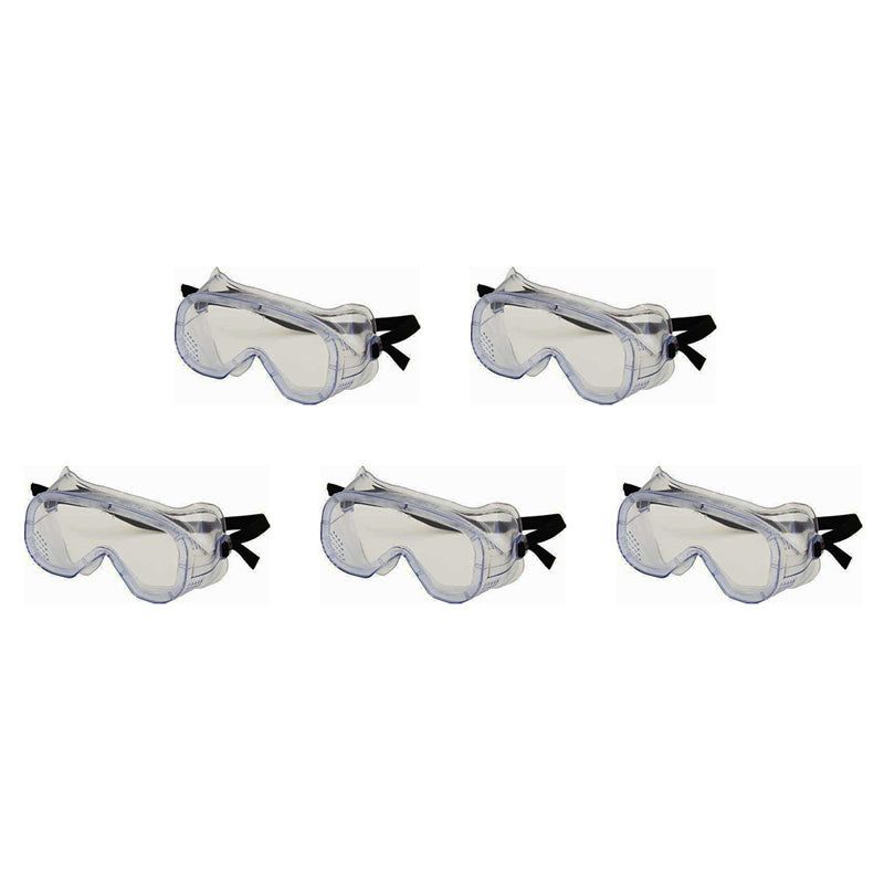 PIONEER SAFETY Grinding Goggle Clear Direct Mesh Vent P/Carb Lens (5 ...