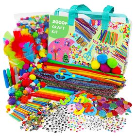 2000Pcs Arts and Crafts Art Kit for Kids' Education Set | Shop Today ...