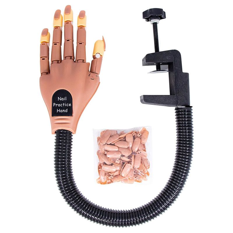 Practice Hand For Manicure Nail Tech -JXJS | Shop Today. Get it ...