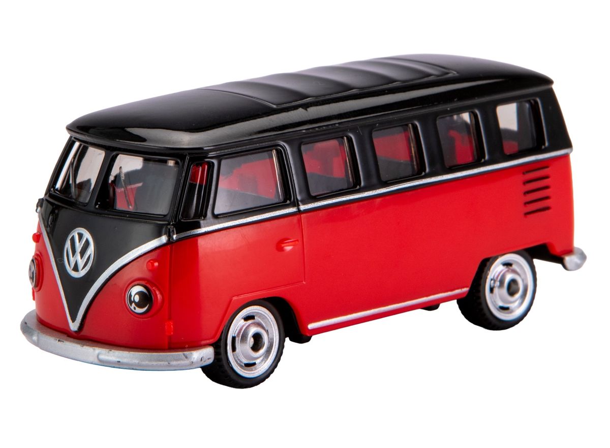 MSZ 1/56 Volkswagen T1 Van (7.5cm Long) - Red (With Collectors Case ...