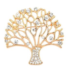 Tree of Life Rhinestone Brooch | Shop Today. Get it Tomorrow ...