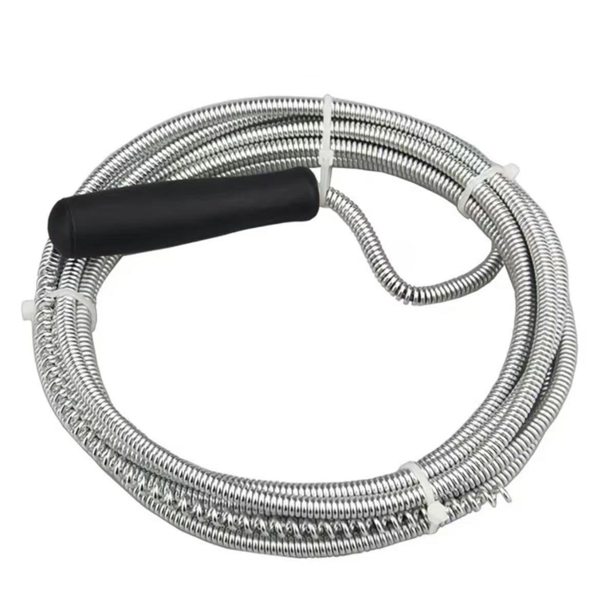 5m Sink Drain Unblocker Wire Flexible Spring Drain Cleaner Tools | Shop ...