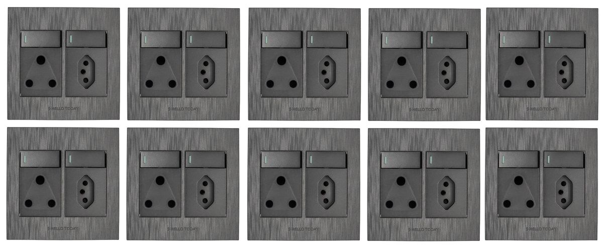 Hello Today Single Plug With Euro Socket 4 X 4 - 10 Pack | Shop Today ...