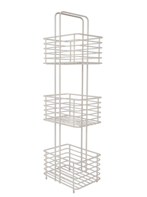 3 Tier Powder Coated Bathroom Storage Tower | Shop Today. Get it ...