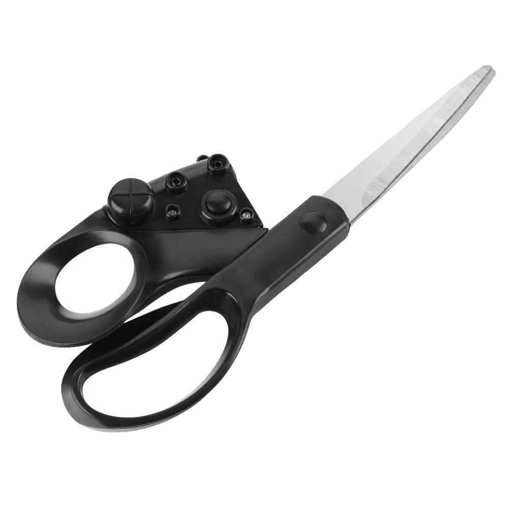 Craft Sewing Fabric Laser Scissor Guided Straight Cut Machine 21cm