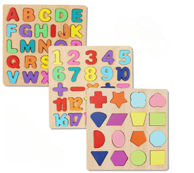 3 IN 1 Activity Learning Toy For Toddlers ABC Alphabets , Numbers ...