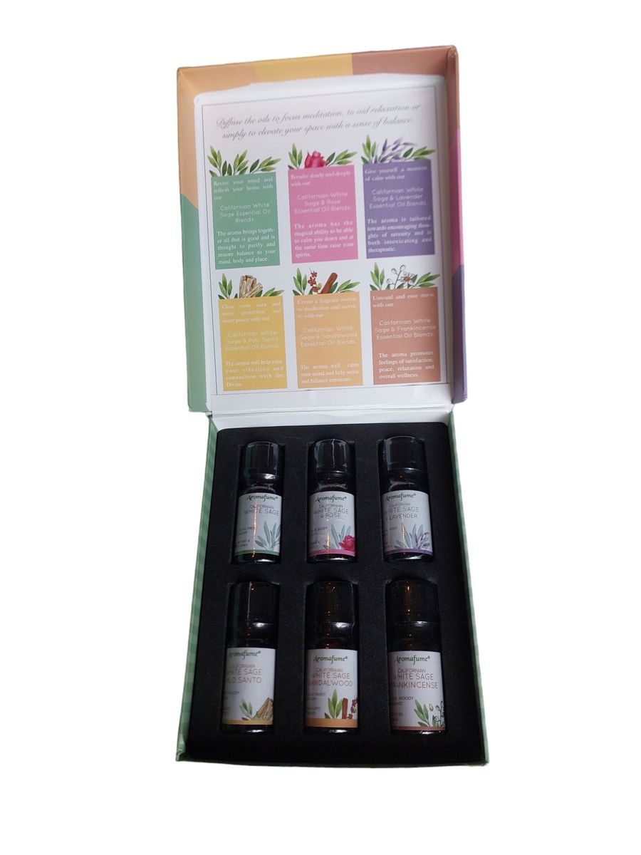 Essential Oil Gift Box - White Sage Collection | Shop Today. Get it ...