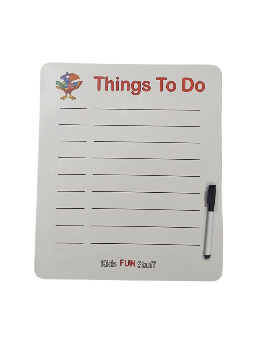 Large Magnetic Erase and Write To-Do List Board- 35cm x 30cm | Shop ...