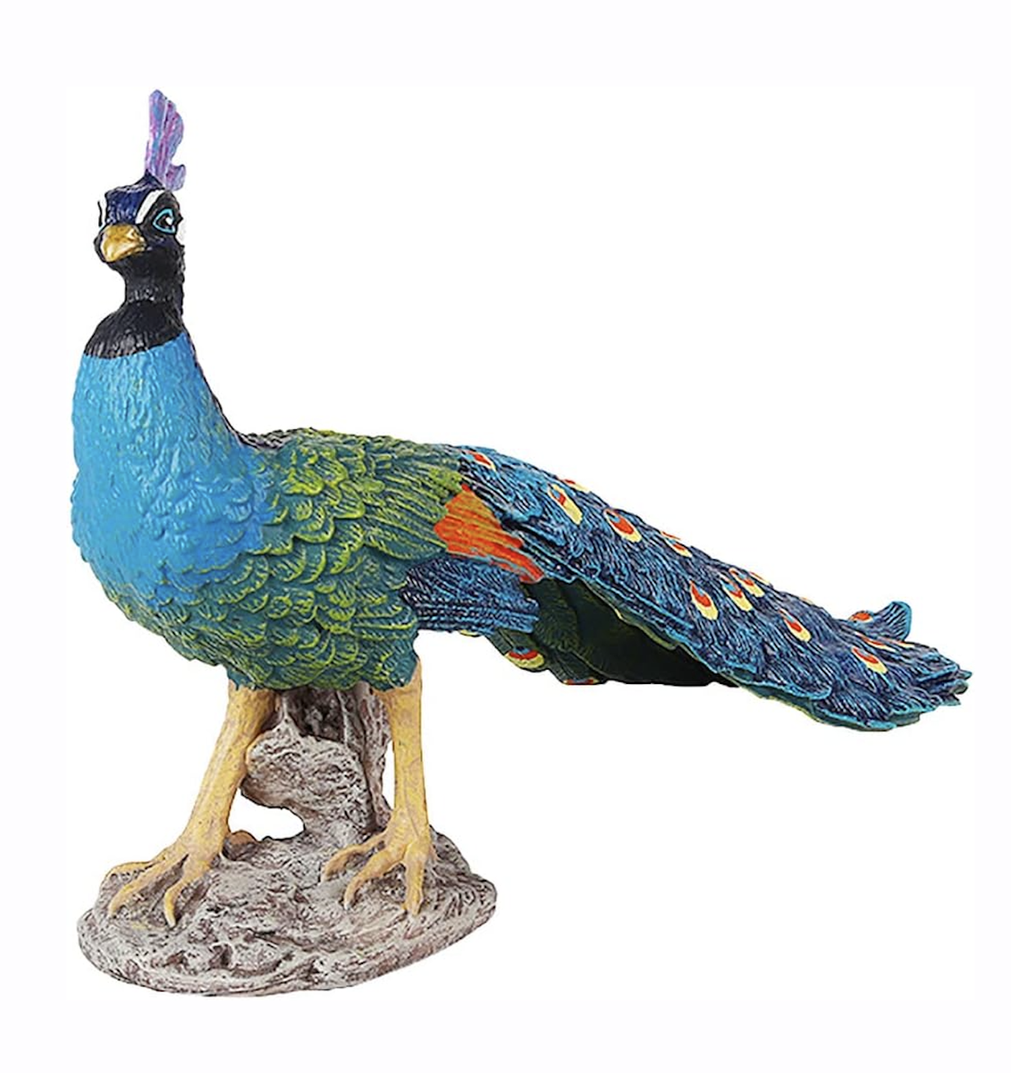 Garden Decor Regal Peacock Garden Bird Statue 25cm | Shop Today. Get it ...
