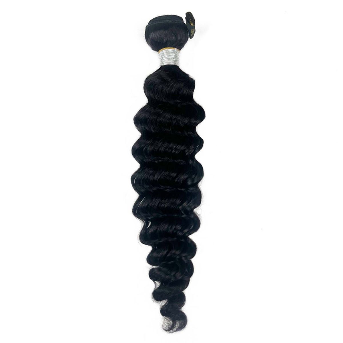100% Human Hair Deep Wave Curly Hair Bundles 12 Inch Brazilian Hair ...