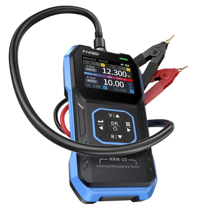 FNIRSI HRM10 100V Internal Resistance Battery Tester, Volt- & Miliohm ...