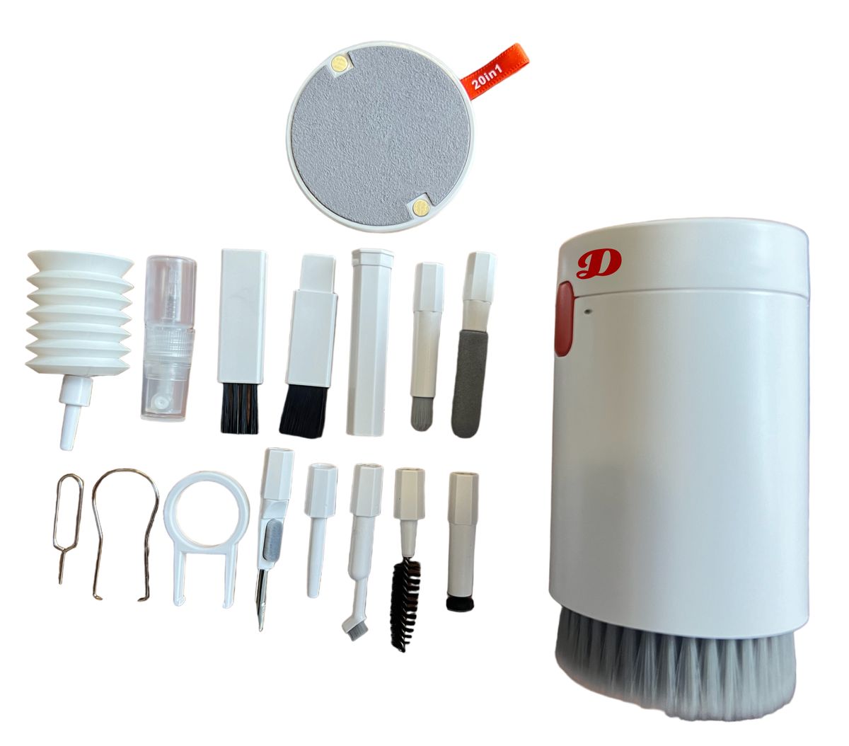 20 in 1 Portable Mini Multifunctional Cleaning Brush Kit | Shop Today ...