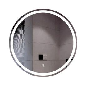 Elegant Led Mirror With Black Frame and Black | Shop Today. Get it ...