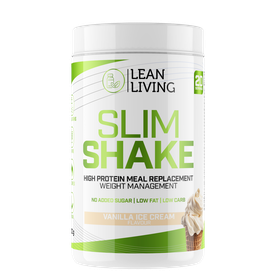 Lean Living Slim Shake Vanilla Ice Crea- High Protein Meal Replacement ...