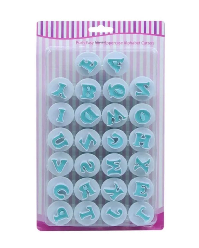 Alphabet Letter Cake Cutter Stamp | Shop Today. Get it Tomorrow ...