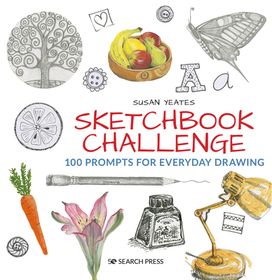 Sketchbook Challenge: 100 Prompts for Everyday Drawing | Shop Today ...