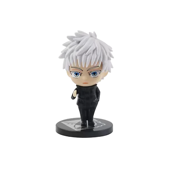 Jujutsu Kaisen Anime Cute Satoru Gojo Mask Off Mini Figure | Shop Today ...