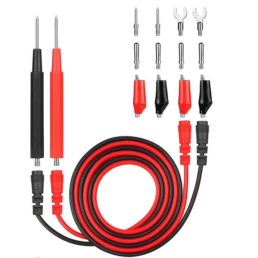 16 in 1 Electrical Multimeter Test Lead Set with Alligator Clips Test ...