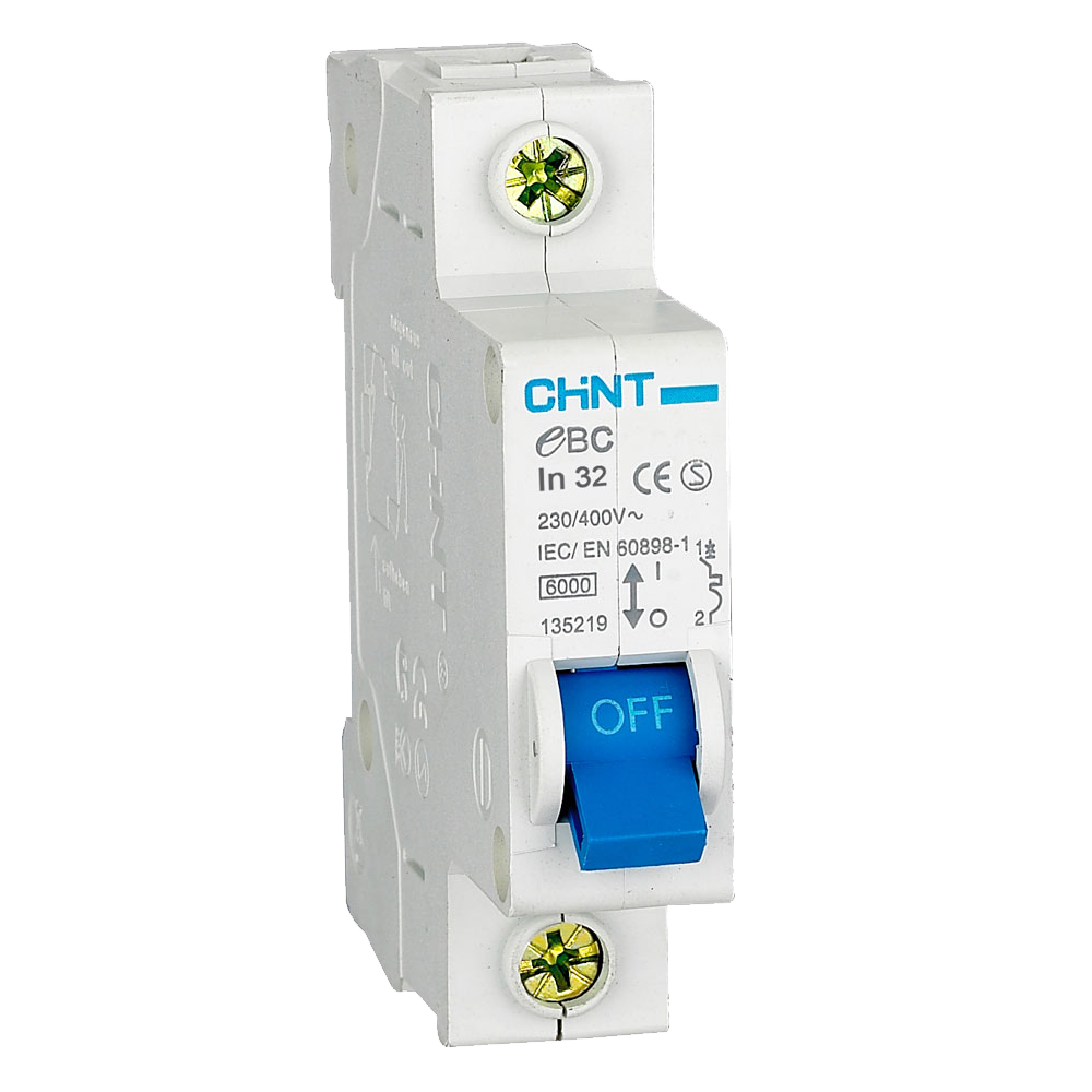 CHINT 32A MCB C-Curve 1 Pole 3KA - Pack of 12 | Miniature Circuit ...