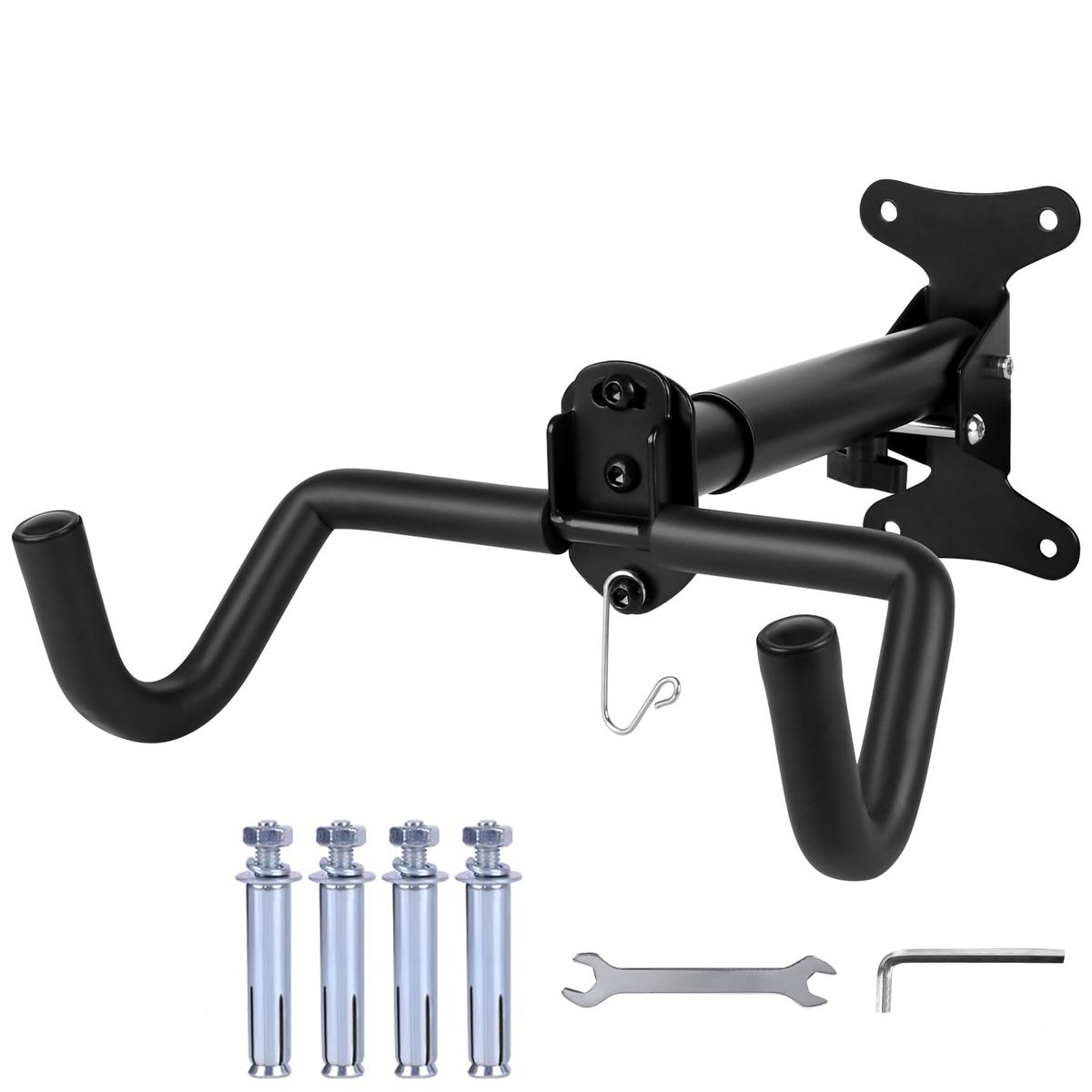 Heavy-Duty Adjustable Hooks Bike Wall Mount | Shop Today. Get it ...