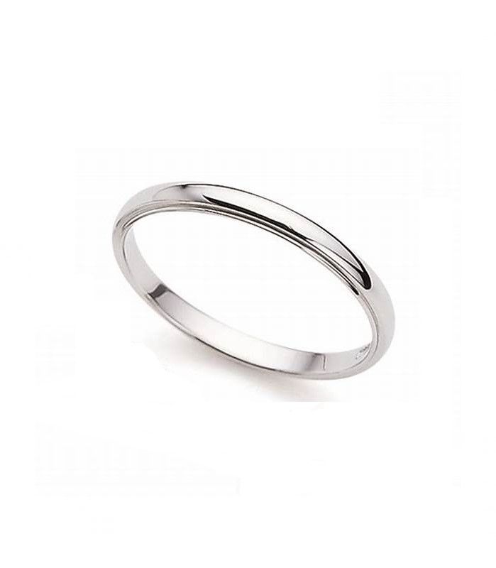 Stainless Steel Plain Band Ring - 1 Size-20mm In Diameter X 2mm Wide ...