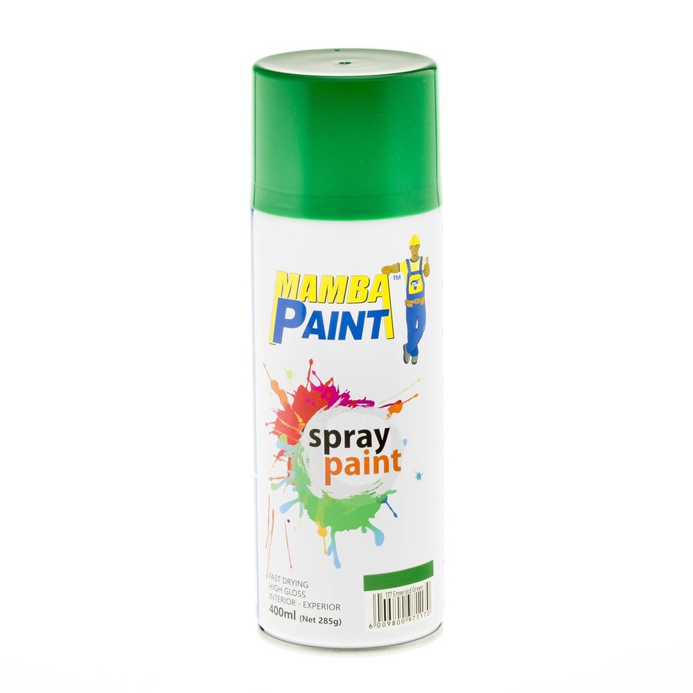BLACK MAMBA Spray Paint 400ml - Emerald Green | Shop Today. Get it ...